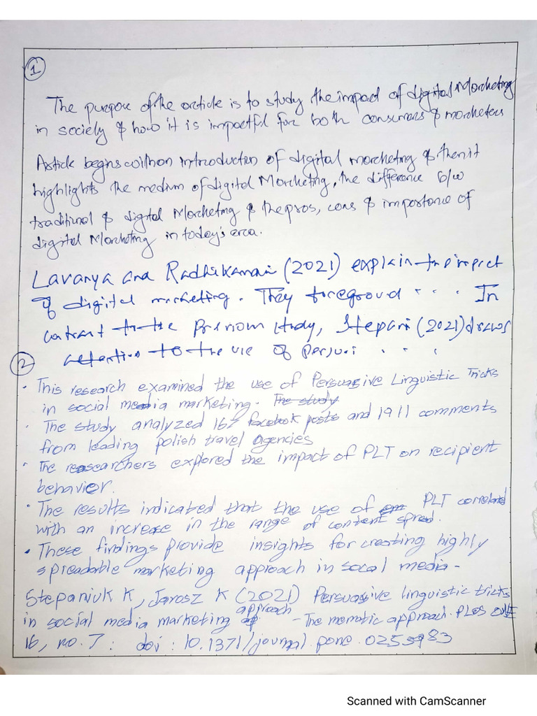 Literature Review | PDF