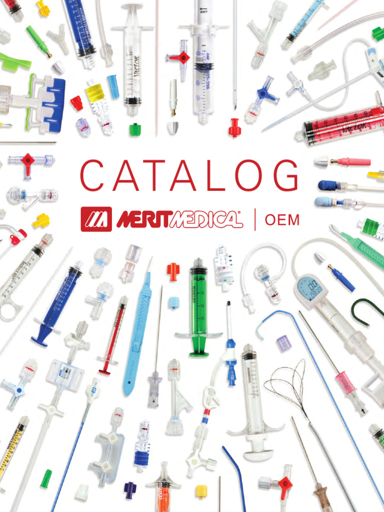 Merit Medical Product Catalog Overview | PDF | Syringe | Trademark