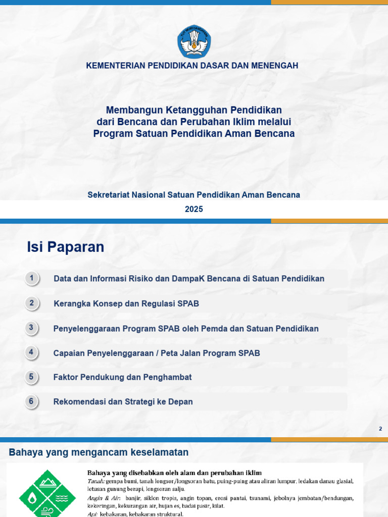 Penerapan Program SPAB di Sekolah | PDF