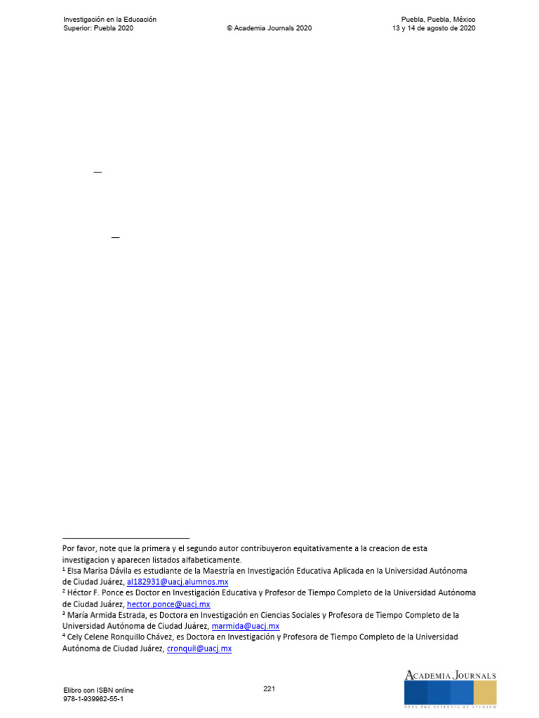 Proceso de Validacion Escala de Harter | PDF | Motivación | Motivacional