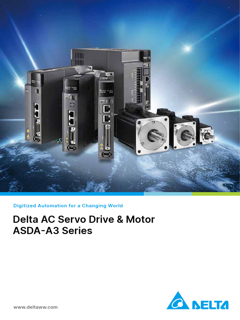 Delta ASDA-A3 Servo Drive Overview | PDF | Filter (Signal Processing ...