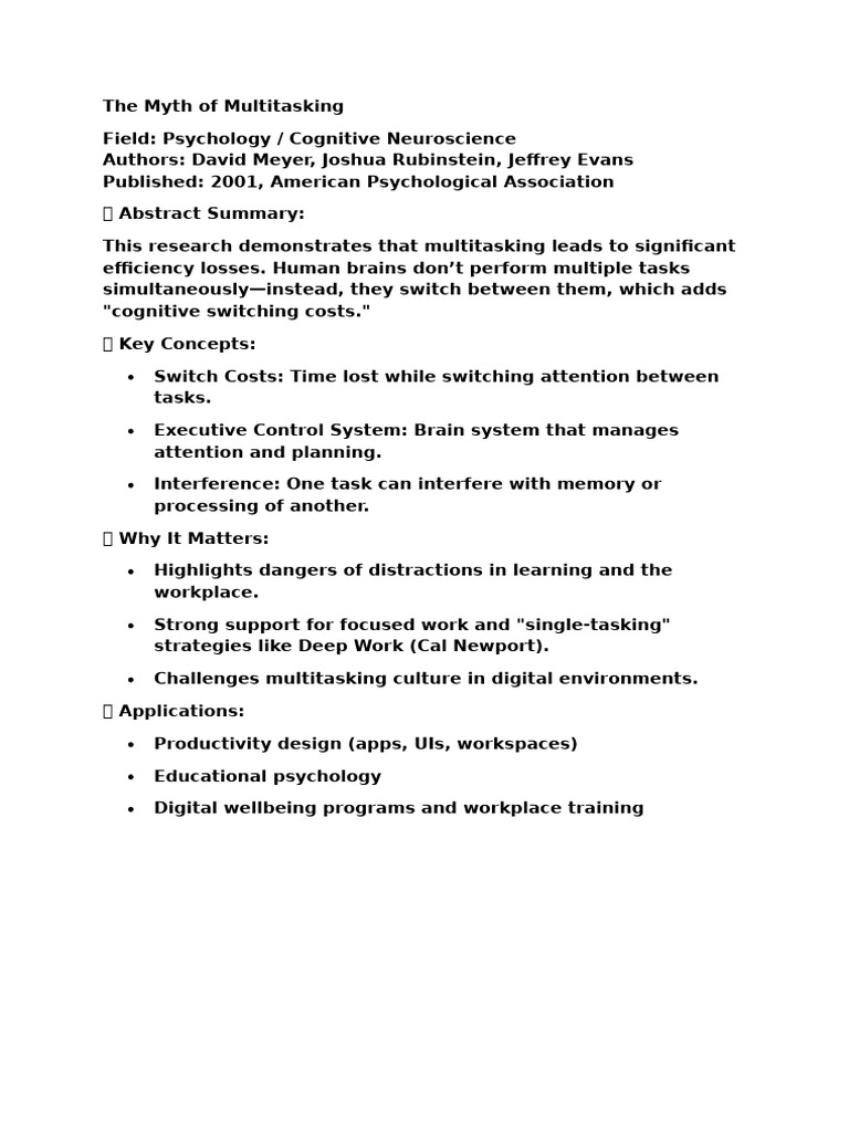 Psychology Cognitive Neuroscience Pdf