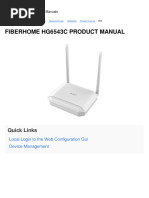 HG6145F3 GPON Optical Network Terminal Product Manual A | PDF ...