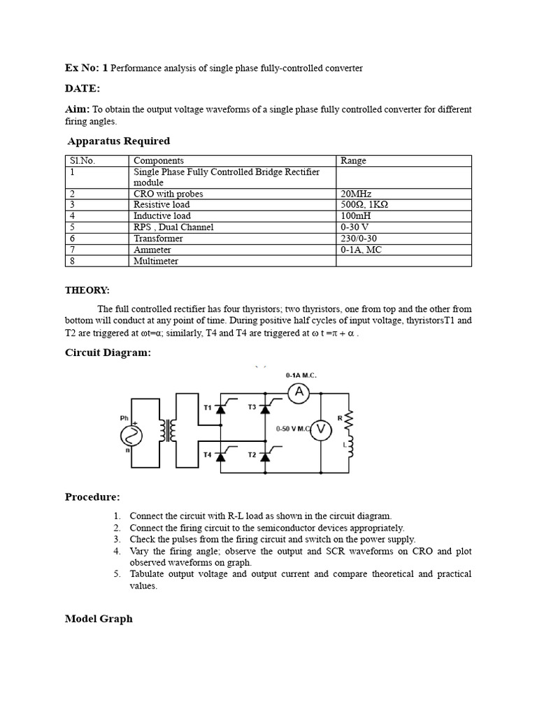 Ped Labmanual | PDF | Power Inverter | Rectifier