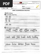 CURSIVE WRITING Grade 3 | PDF