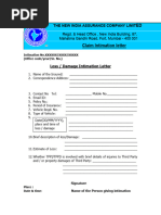 Zuno Motor Claim Form and Process | PDF | Insurance | Driver's License