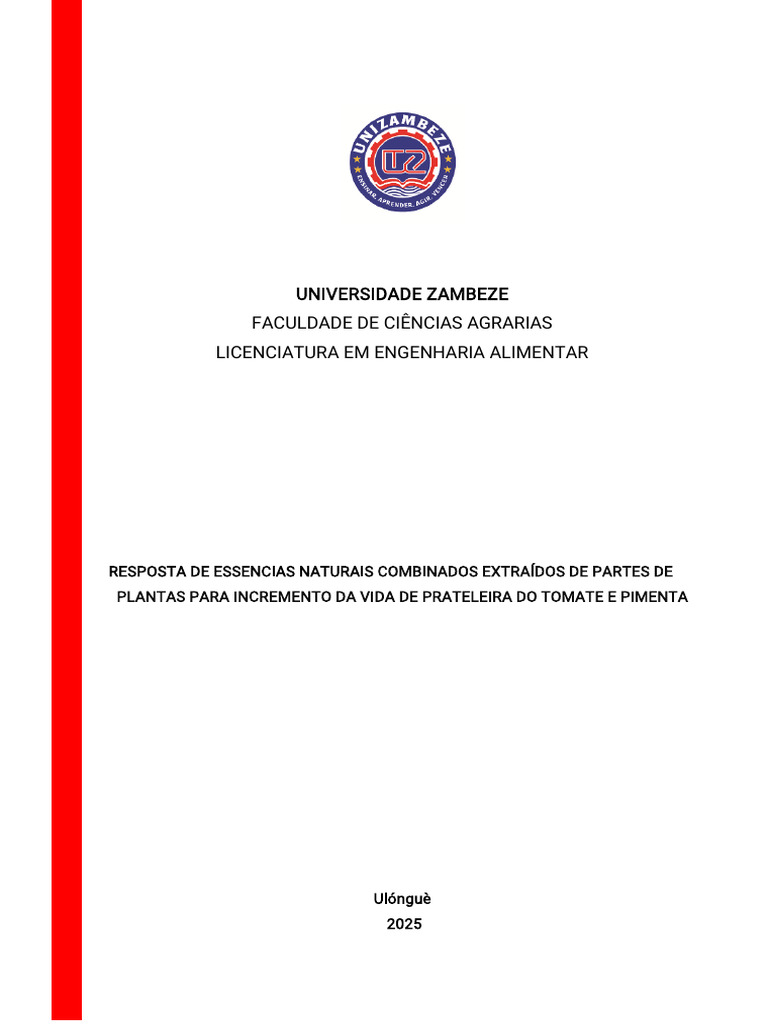 TCC Hugo - Retificado - 101434 | PDF | Tomilho | Legumes