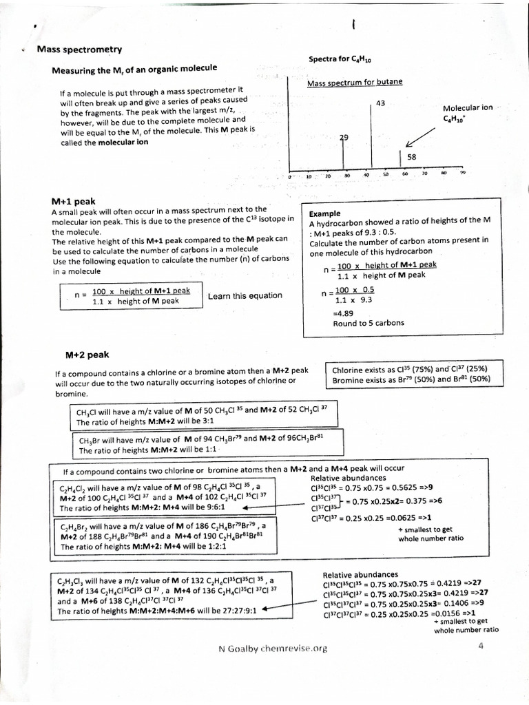 Mass Spec | PDF