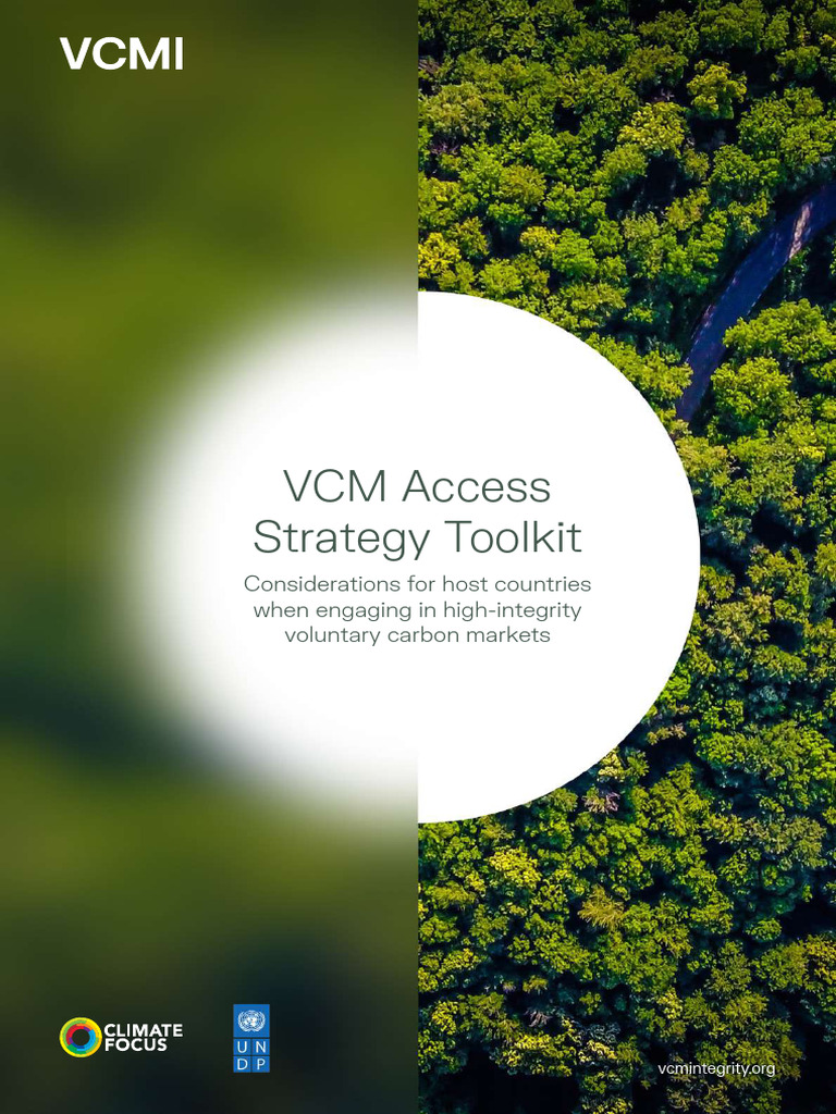 VCMI VCM Access Strategy Toolkit | PDF | Climate Change Mitigation ...
