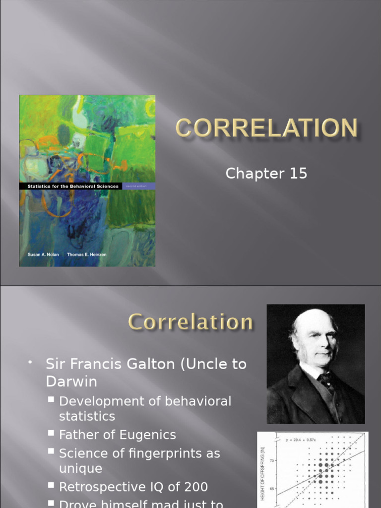 Lecture 10 - Correlation and Regression | PDF | Applied Mathematics | Statistical Inference
