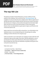 100 Best Novels Written in English | PDF | Victorian Literature | Novels