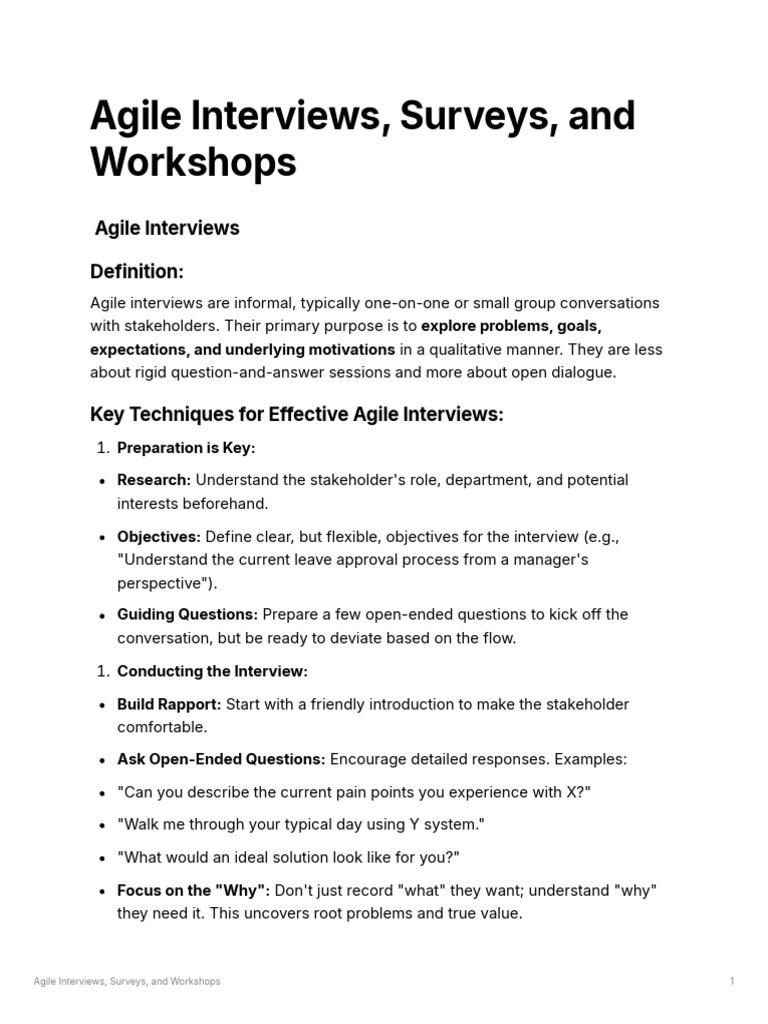 Enhancing Leave Management via Agile Methods | PDF | Agile Software ...