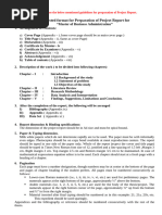 College Project Report Template | PDF