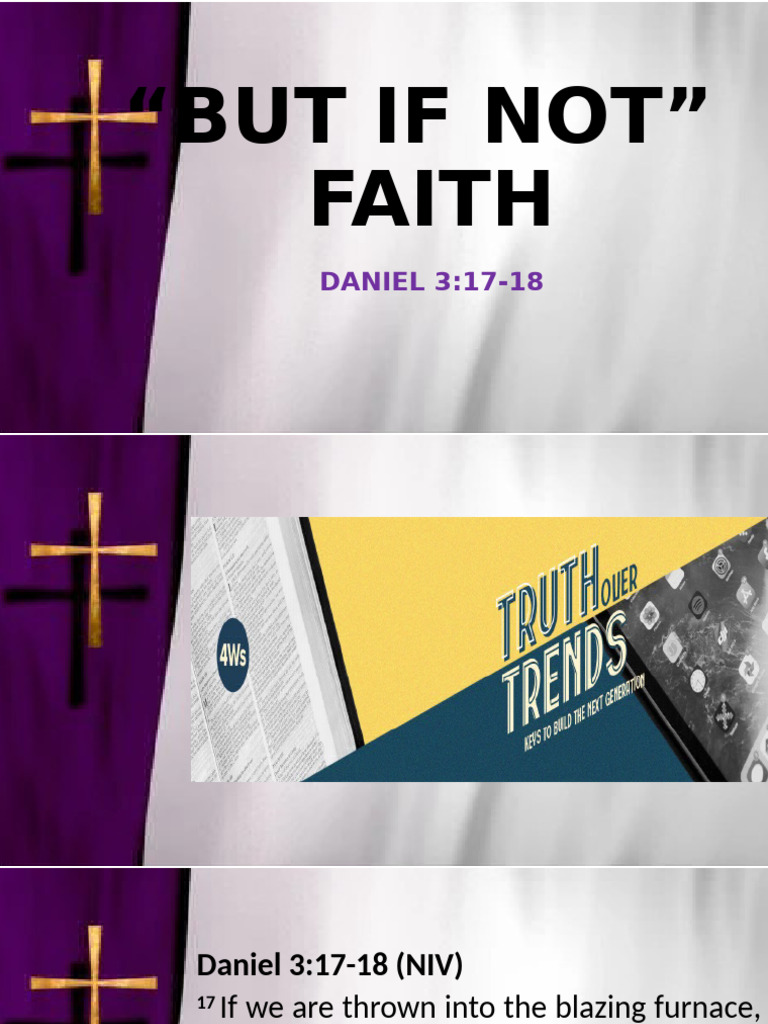 Authentic Faith: Lessons from Daniel 3 | PDF
