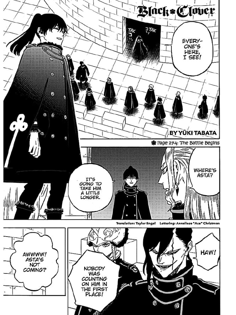 Black Clover Chapter 274 | PDF