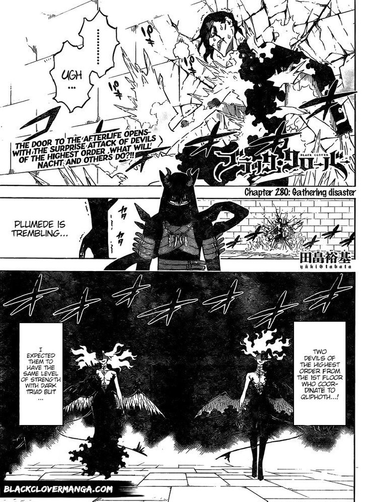 Black Clover Chapter 280 | PDF