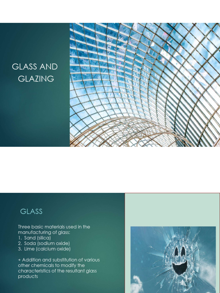 Types and Manufacturing of Glass | PDF | Glasses | Materials