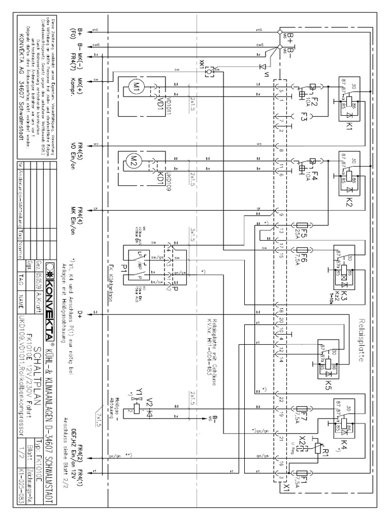 K1025083-A00 Deutsch Fahrt | PDF