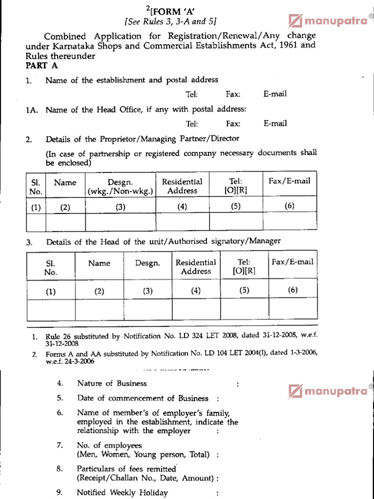 Form A | PDF