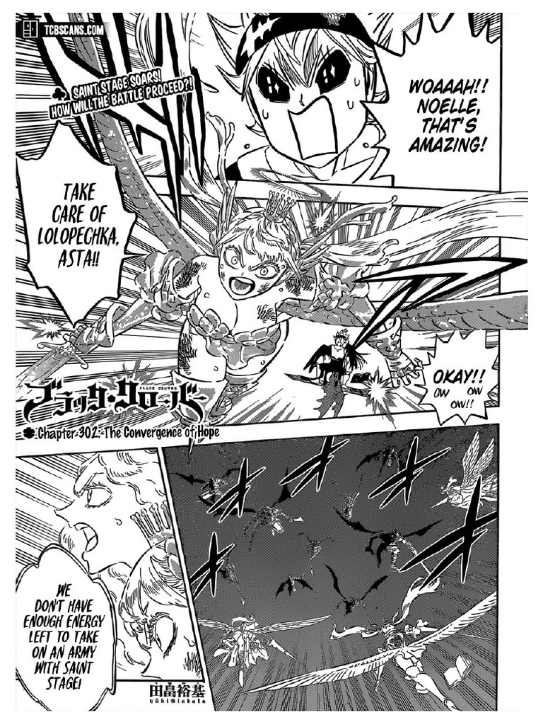 Black Clover CH - 302 @OngoingManga | PDF