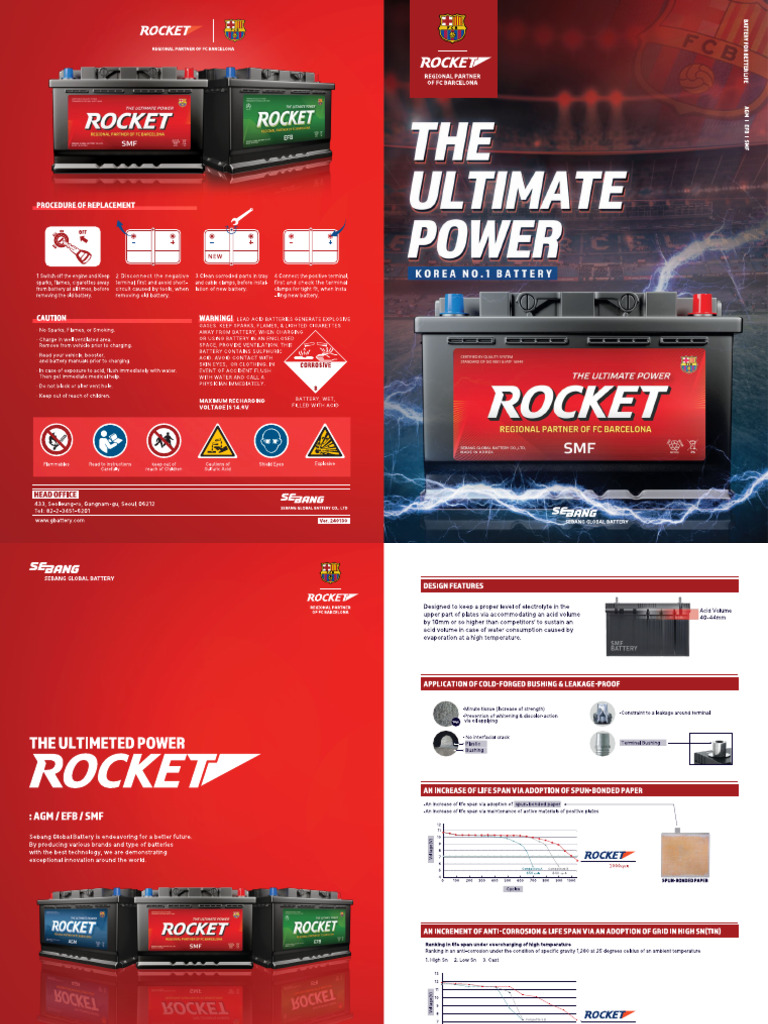 FCB Rocket Catalogue | PDF