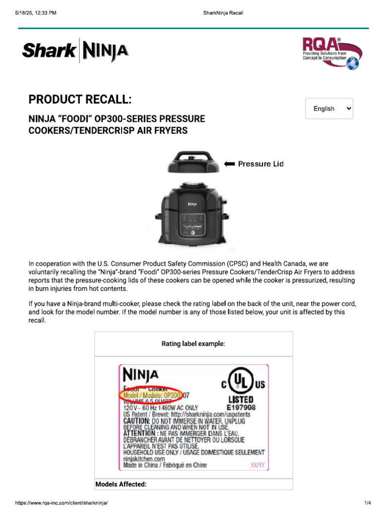 Product Recall | PDF