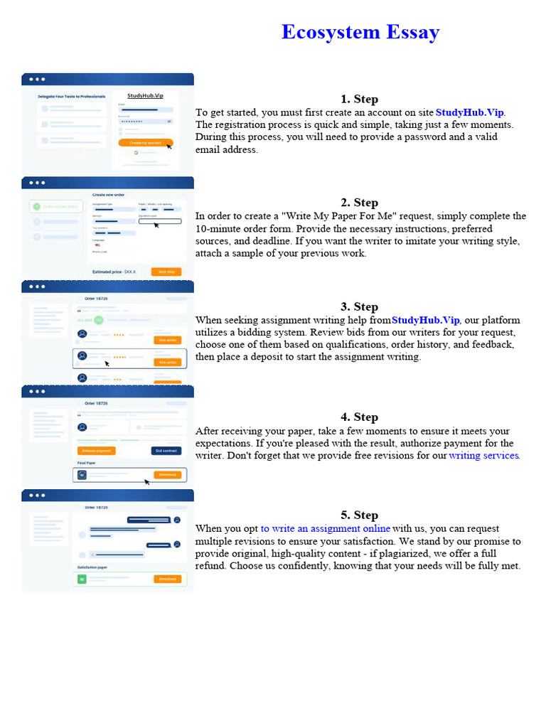 Ecosystem Essay | PDF | Electrochemistry | Redox
