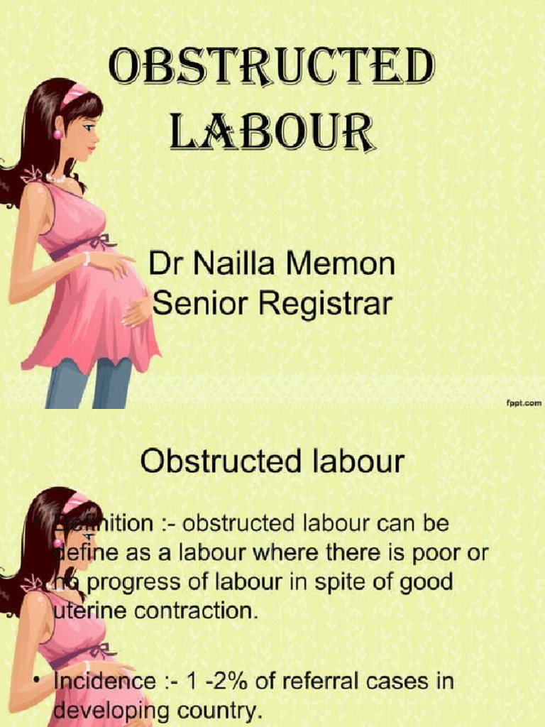 Obstructed Labor - 22224444 | PDF