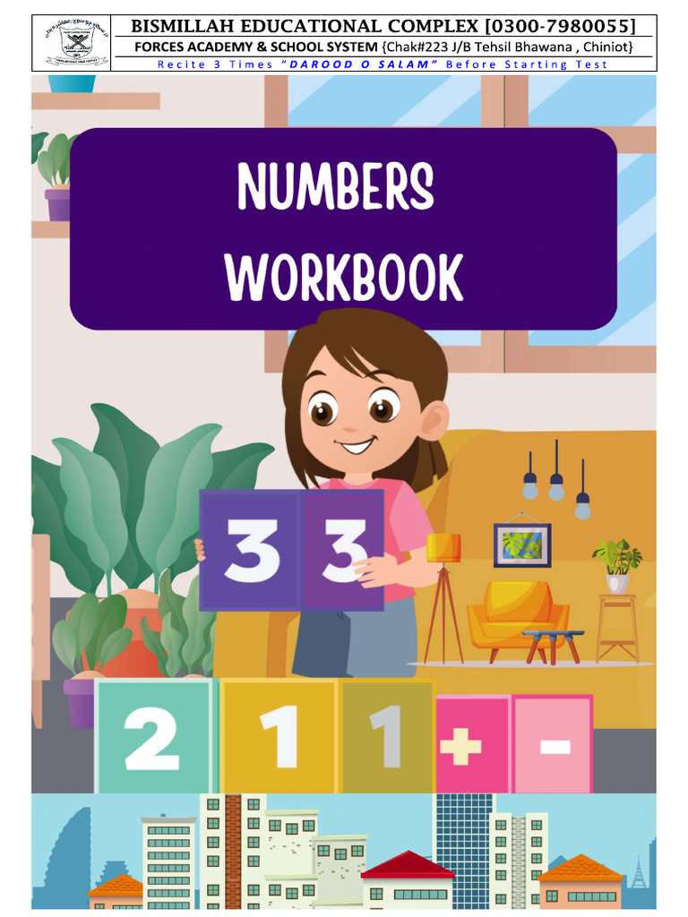 NUMBERS Worksheet by Bismillah Educational Complex (0300-7980055) | PDF