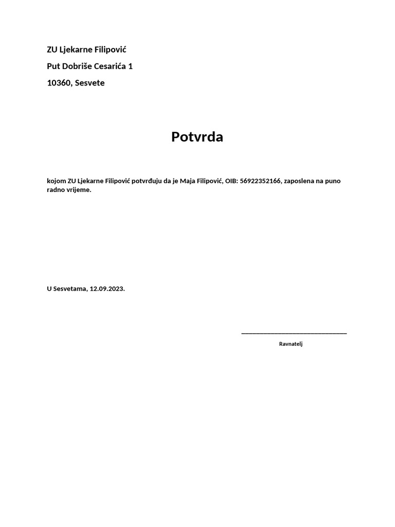 Dijana Potvrda | PDF