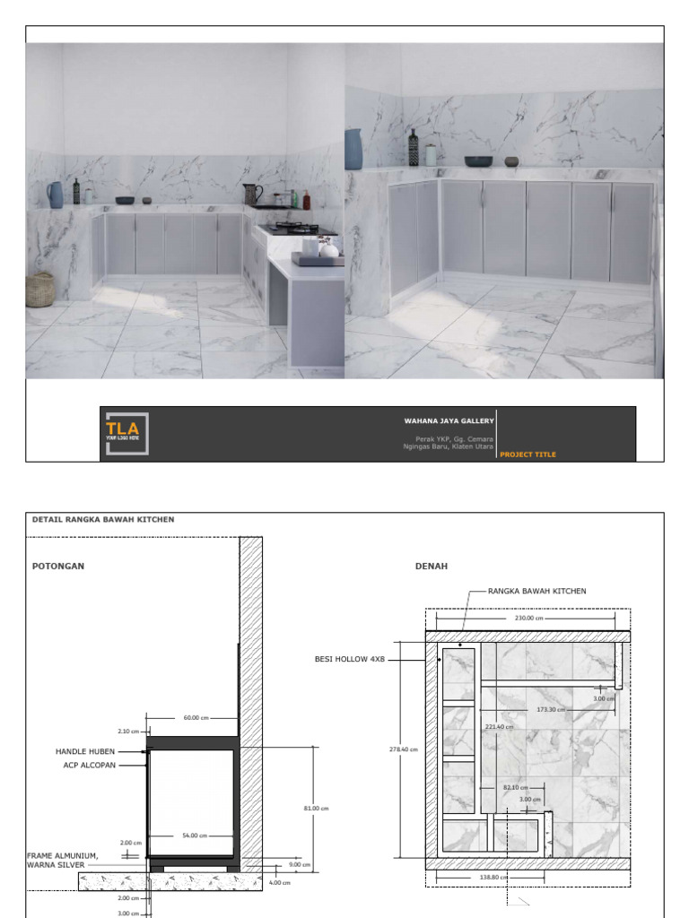 Gambar Kerja Kitchen | PDF