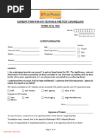 Hiv Consent Form | PDF