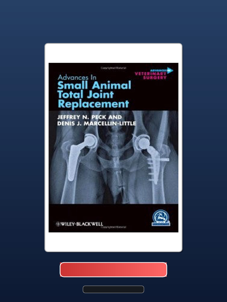 Advances in Small Animal Total Joint Replacement AVS Advances in ...