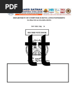 Bda Lab Manual | PDF