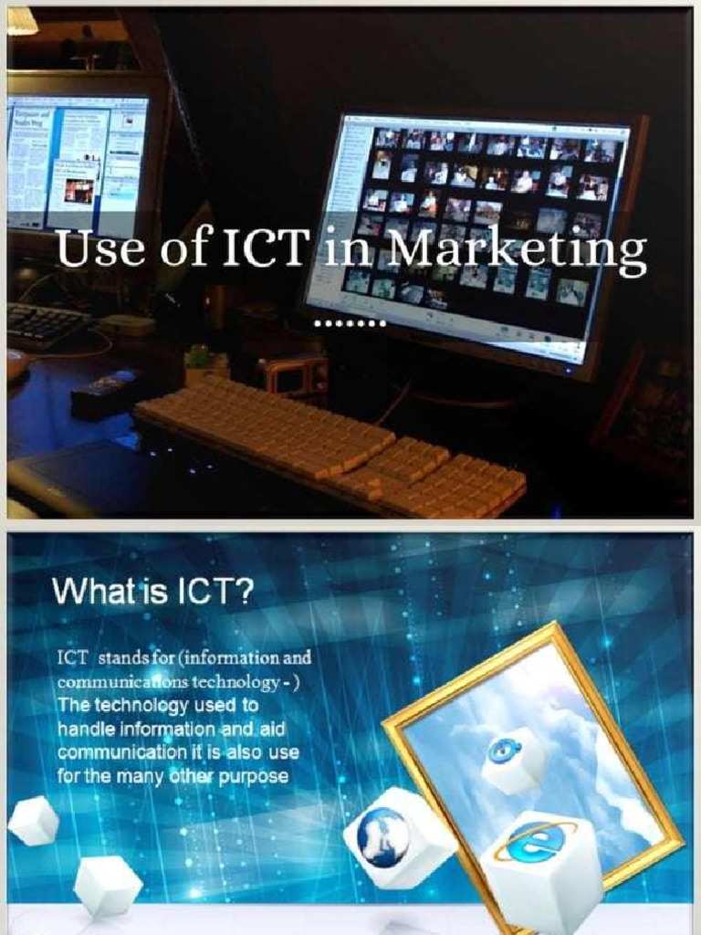 Grade 8 - B. Ict As Tool Marketing | PDF