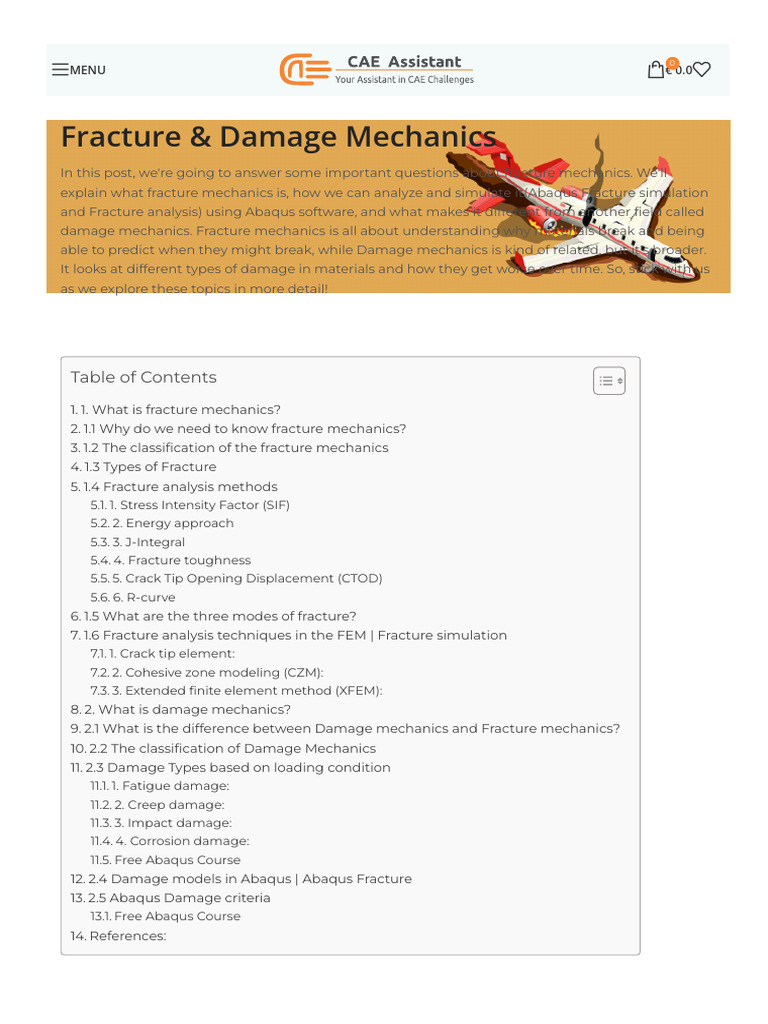 Fracture and Damage Machanics | PDF | Fracture Mechanics | Fracture