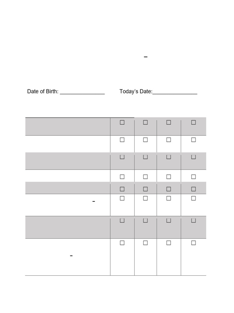 PHQ 8 | PDF