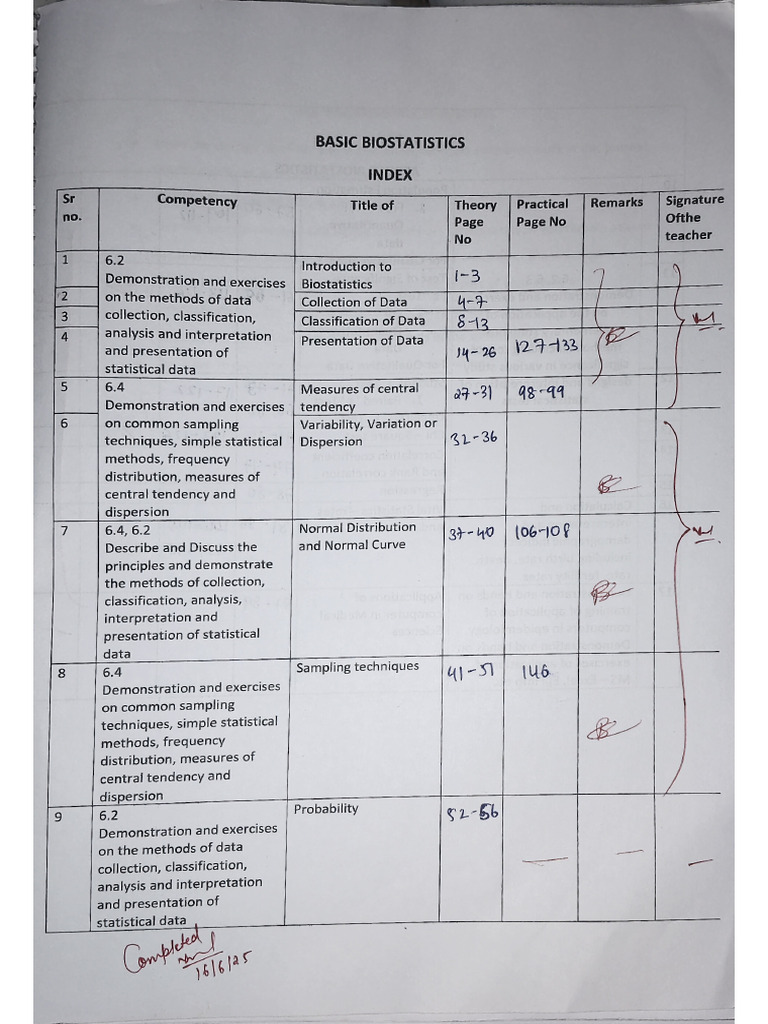 Vidya Biostats | PDF