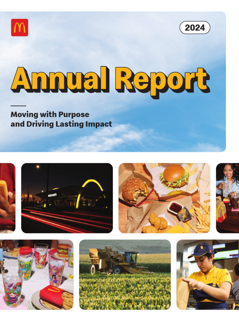 MCD - 2024 Annual Report To Shareholders | PDF | Mc Donald's | Business