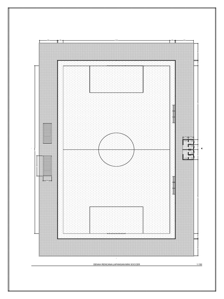 Denah Mini Soccer Tapsel | PDF