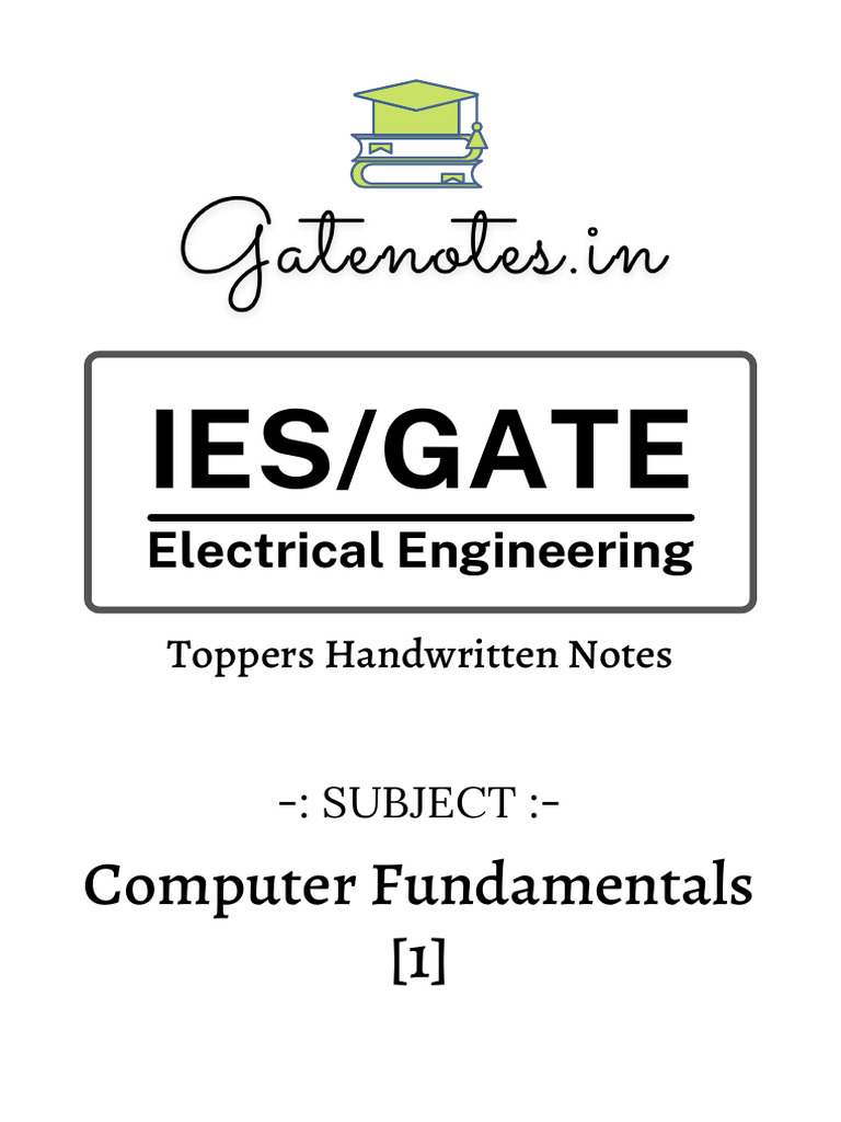 Computer Fundamentals | PDF