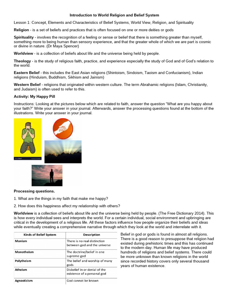 Understanding World Religions Today | PDF | Faith | East Asian Religions