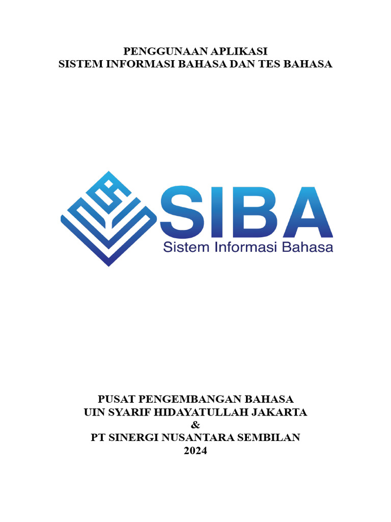 (Updated) Panduan Penggunaan Aplikasi Tes Bahasa PPB UIN Jakarta | PDF