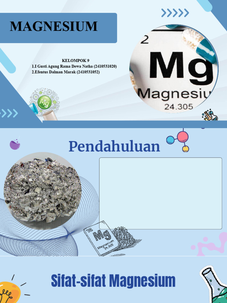 Manfaat dan Aplikasi Magnesium dalam Industri | PDF