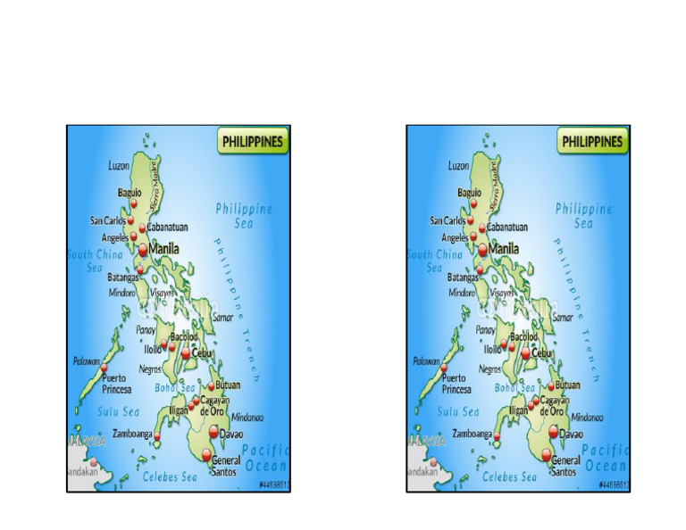 Philippine Map For Act 1 | PDF
