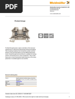 Weidmüller WDU 10 SL/EN Data Sheet | PDF | Electrical Connector ...