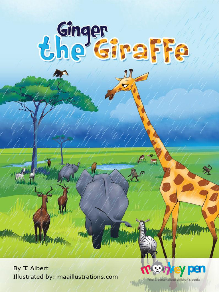 Grade 3 - Story 2 (Ginger The Giraffe) | PDF | Giraffe