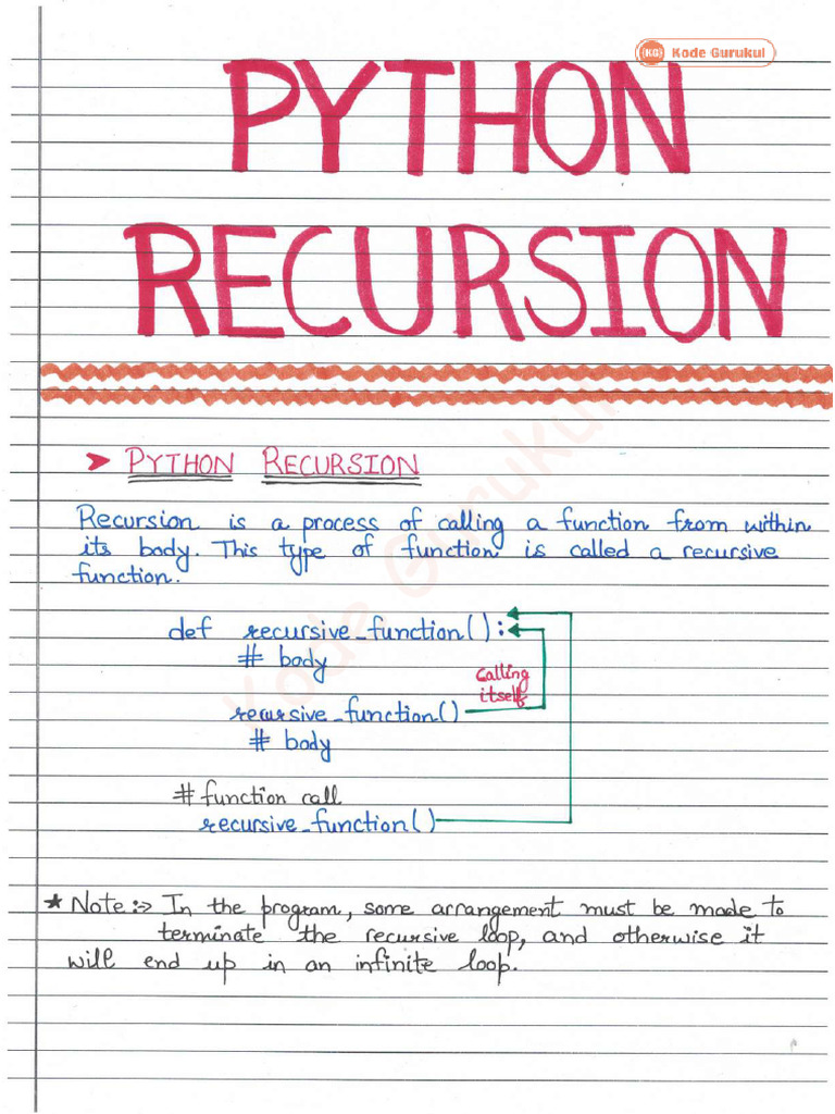 59 Recursion | PDF