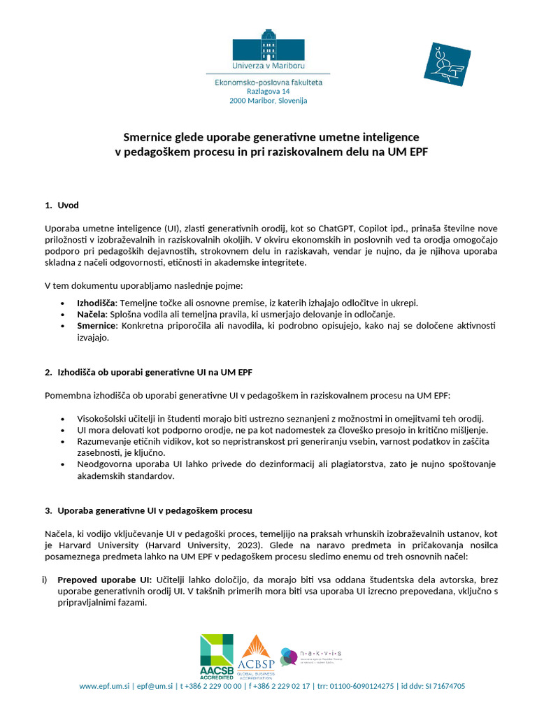 Wordov Dokument Smernice UI SLO | PDF