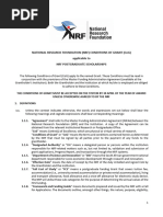 DSTI NRF Postgraduate Scholarship Framework For 2026 Funding | PDF | Cost Of Living | Academic ...